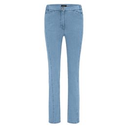 GOLDNER Damen Regular-fit-Jeans "Vorteilhafte Jeanshose Anna", blau, Gr. 54, Obermaterial: 97% Baumwolle CO. 3% Elasthan EL., Jeans