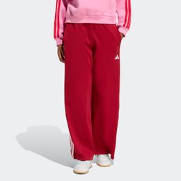 Damen Sporthose "W HER PT"active maroon, clear pink, Gr. M, adidas Sportswear, Obermaterial: 53% Baumwolle, 47% Polyester, Hosen, sportlicher Stil,