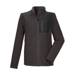 Killtec Herren Fleecejacke "KOW 105 MN FLC JCKT"dunkelbraun, Gr. L, Obermaterial: 100% Polyester.Obermaterial 2: 100% Polyester.Futter: 100%