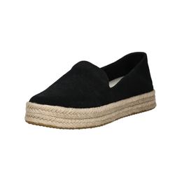 Toms Shoes TOMS Damen Espadrille "TOMS Halbschuhe Leder", Gr. 38,5, schwarz, Leder, Schuhe