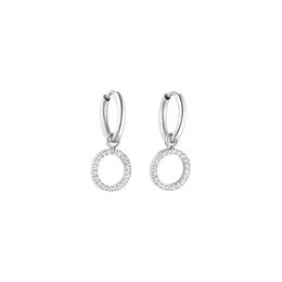 PURELEI Earrings 'Closed Glow' female Silver size Onesize