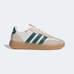 Herren Sneaker "BARREDA DECODE", adidas Sportswear, Gr. 42, wei&szlig;, Leder, Schuhe, inspiriert vom Design des adidas handball spezial