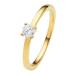 ONE ELEMENT Damen Diamantring "0.25 ct Diamant Brillant Ring aus 585 Gelbgold", 57, 0,25, Diamanten Gelbgold 585 Goldgold, Diamanten, Gelbgold 585,