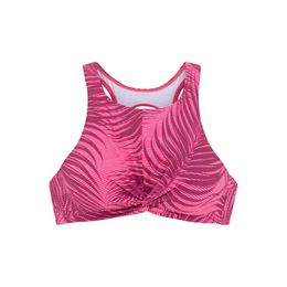 active by Lascana LASCANA ACTIVE Sportbikinitop Damen Gr&ouml;&szlig;e 60 pink / bordeaux