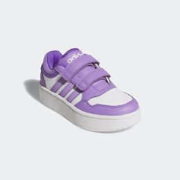 Kinder Klettschuh "HOOPS 3.0 BOLD KIDS", adidas Sportswear, Gr. 32, wei&szlig;, Synthetik, Textil, Schuhe, f&uuml;r Kinder