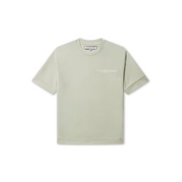 IRASUTO STUDIOS Damen T-Shirt "Irasuto Studios CORE LOGO T-SHIRT"sage, Gr. S, bedruckt, 70% Polyester, 30% Baumwolle, Shirts