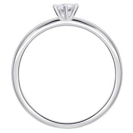 ONE ELEMENT Damen Diamantring "0.2 ct Diamant Brillant Ring aus 585 Wei&szlig;gold", 60, 0,2, Diamanten Gold Wei&szlig;gold 585, silber, Diamanten, Gold,
