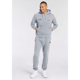 Jogginganzug Ellesse "TRACOTTA OH HOODY & JOG PANT SET", Herren, Gr. XS, grau marl, Obermaterial: 80% Baumwolle, 20% Polyester, Sportanz&uuml;ge Jogginganzug, f&uuml;r Erwachsene, aus Baumwolle und Polyester