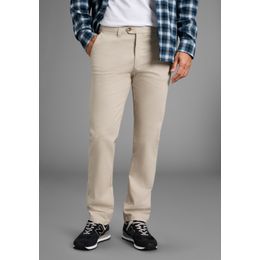 MAN'S WORLD MAN'S WORLD Herren Dehnbund-Hose, beige, Gr. 52, unifarben, Web, Obermaterial: 98% Baumwolle, 2% Elasthan, Hosen, Preis-Leistungs-Kracher