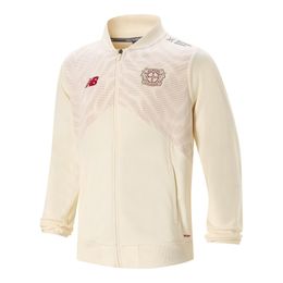 New Balance Herren Trainingsjacke "Bayer 04 Leverkusen Match Jacket", beige, Gr. L, Obermaterial: 100% Polyester, Jacken, aus Polyester, in mehreren