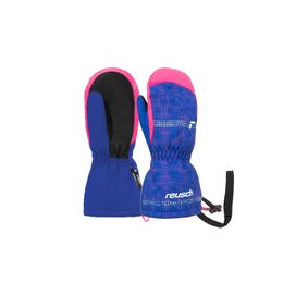Reusch M&auml;dchen F&auml;ustlinge "Maxi R-TEX XT MITTEN", pink, Gr. 4, mehrfarbig, 94% Polyester, 5% Polyurethan, 1% Elasthan, Handschuhe, mit weichem