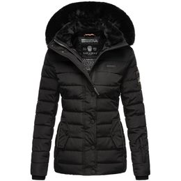 Navahoo Damen Steppjacke "Milianaa", schwarz, Gr. S, Oberstoff: 100% Polyester; Futter: 100% Polyester; Wattierung: 100% Polyester; &Auml;rmelfutter: 100%