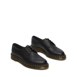 Dr. Martens Herren Schn&uuml;rschuh "1461 Vegan", Gr. 39schwarz, Lederimitat, Schuhe, Blockabsatz, Herren Halbschuh mit typisch gelber Kontrastnaht