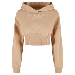 Karl Kani Damen Kapuzenpullover "Karl Kani Damen"sand, Gr. XL, 70% Baumwolle, 30% Polyester, Pullover