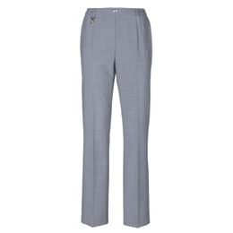 GOLDNER Damen Schlupfhose "Trevira-Schurwollschlupfhose MARTHA", grau, Gr. 52, Obermaterial: 53% Polyester PES. 43% Schurwolle WV. 4% Elasthan EL.,