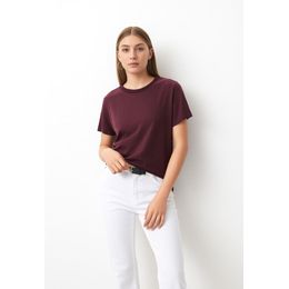 V&eacute;ro Moda VERO MODA Damen Kurzarmshirt "VMPAULA S/S T-SHIRT NOOS", rot, Gr. XS, unifarben, Jersey, Obermaterial: 100% Baumwolle, Shirts, Baumwolle, regular fit