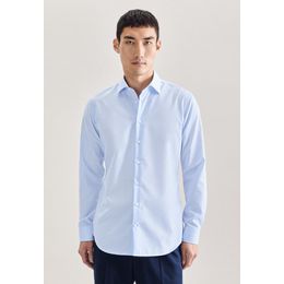 Seidensticker Herren Businesshemd "X-Slim", blau, Gr. 37, unifarben, 100% Baumwolle, Hemden, X-Slim 1/1 Kentkragen Uni
