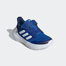 M&auml;dchen Sneaker "TENSAUR RUN 2.0 KIDS", adidas Sportswear, Gr. 33, blau, Synthetik, Textil, Schuhe, mit Klettverschluss
