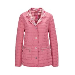GOLDNER Damen Steppjacke "Kurzgr&ouml;&szlig;e Leichte Druck-Steppjacke zum wenden", rosa, Gr. 20, Obermaterial: 100% Polyester PES., Jacken