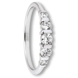 ONE ELEMENT Damen Silberring "Zirkonia Ring aus 925 Silber", 52,mit Zirkonia, Silber 925 (Sterlingsilber), silber, Silber 925 (Sterlingsilber),