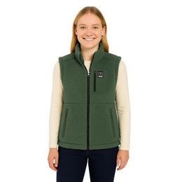 Wendeweste LPO "Wendeweste Bianca", Damen, Gr. 40/42 (M), laurel wreath, 100% Polyester, regular fit, Westen, mit Wendefunktion