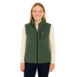 Wendeweste LPO "Wendeweste Bianca", Damen, Gr. 40/42 (M), laurel wreath, 100% Polyester, regular fit h&uuml;ftbedeckend, Westen, mit Wendefunktion