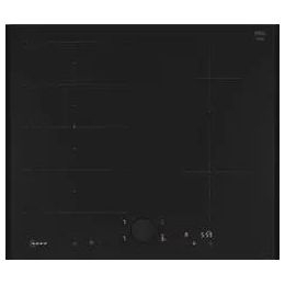Neff Collection T66TED - N 90 Induktionskochfeld mit 7 Jahre Garantie, TwistPad Flex&reg;, Flex Zone, Mit Rahmen aufliegend, Deep Black, 60 cm
