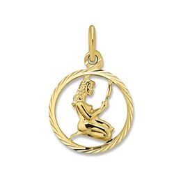 ONE ELEMENT Pendant 'Jungfrau' female Gold size One Size