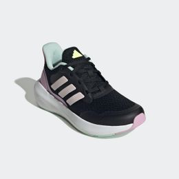 Kinder Laufschuh "FORTARUN 3.0 KIDS", adidas Sportswear, Gr. 38core schwarz, clear pink, bliss lila, Synthetik, Textil, Schuhe, f&uuml;r Kinder