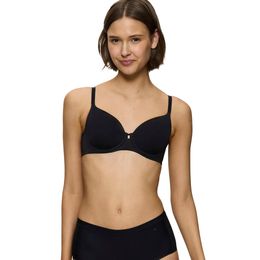 Triumph Damen B&uuml;gel-BH "Body Make-Up Essentials", Gr. 95, schwarz, Microtouch, Obermaterial: 45% Polyester, 40% Polyamid, 15% Elasthan, Basic, BHs,