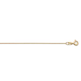 ONE ELEMENT Damen Goldkette "Halskette Rundankerkette aus 585 Gelbgold &Oslash; 0,8 mm", 42, Gelbgold 585 Gold, gold, Gelbgold 585, Gold, Halsketten,
