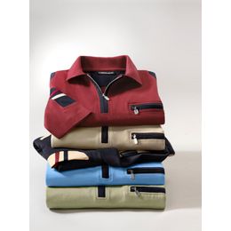 Catamaran Herren Poloshirt "Kurzarm-Poloshirt", rot, Gr. 56, unifarben, 100% Baumwolle, Shirts