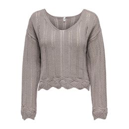 Only Pullover 'ONLELBA' Damen Gr&ouml;&szlig;e M grau