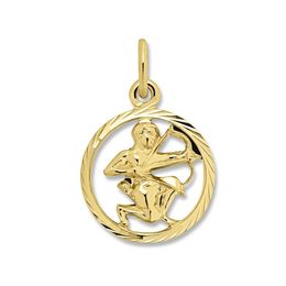 ONE ELEMENT Pendant 'Sch&uuml;tze' female Gold size One Size
