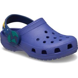 Crocs M&auml;dchen Clog "Toddler Classic Imagination Lights Backstrap Clog", Gr. 24blau, Croslite , Schuhe, Babyschuh, Kindergartenschuh, Blinkschuh mit
