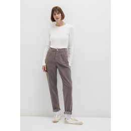 Weite Jeans Mavi "LAURA", Damen, Gr. 28, L&auml;nge 27, charcoal gray, 98% Baumwolle, 2% Elasthan, loose fit lang, Jeans, Pleated Baggy Pants