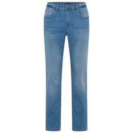 Arizona Herren Straight-Jeansblau used, Gr. 28, unifarben, Denim/Jeans, Obermaterial: 78% Baumwolle, 20% Polyester, 2% Elasthan, Jeans, gerades Bein,