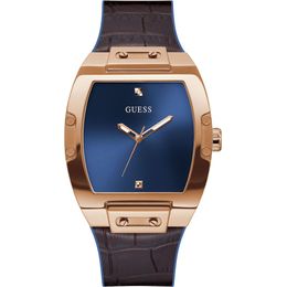 Guess Analog Watch male Brown size One Size