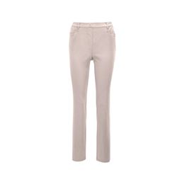 GOLDNER Damen Schlupfhose "Leichte Baumwollschlupfhose MARTHA", blau, Casual, Gr. 52, Obermaterial: 98% Baumwolle CO. 2% Elasthan EL., Hosen,