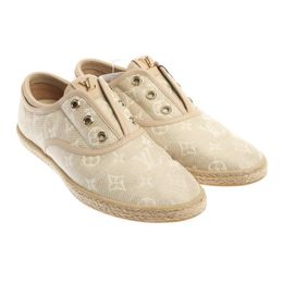 Louis Vuitton Turnschuhe / Sneaker Damen Gr&ouml;&szlig;e 38.5 Second Hand beige