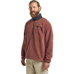 Jack Wolfskin Herren Fleecejacke "SUMETRO HZ M", braun, Gr. XXL, Obermaterial: 100% Polyester, Jacken, w&auml;rmender Midlayer, leichtes Design, mit zwei