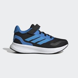 Kinder Laufschuh "RUNFALCON 5 KIDS", adidas Sportswear, Gr. 34cschwarz, luaq, lurabl, Synthetik, Textil, Schuhe, mit Klettverschluss