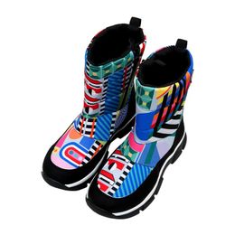 DOGO Damen Schn&uuml;rboots "Nortia Winterboot / Snowboot Damen Stiefeletten", Gr. 38, bunt, Polyurethan, Schuhe, Handgefertigt
