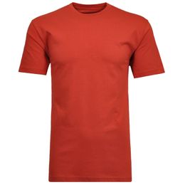 Ragman Herren Longshirt, rot, Gr. L, Baumwolle, Shirts