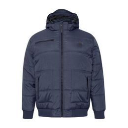 Blend Herren Winterjacke "BHBoris Big & Tall"marineblaus, Gr. XXXL, meliert, 65% Nylon, 35% Polyester, Jacken, W&auml;rmende Winterjacke in gro&szlig;en Gr&ouml;&szlig;en