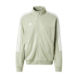 adidas Sportswear Athletic Zip-Up Hoodie 'Tiro' male Green size XS