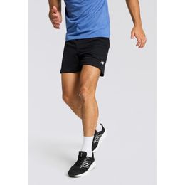 New Balance Herren Shorts "Sport Essentials Mesh Short 5"", schwarz, Gr. XXL, Obermaterial: 100% Polyester, Hosen, aus Polyester, atmungsaktiv