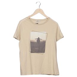 comma, COMMA T-Shirt Damen Gr&ouml;&szlig;e L Second Hand beige