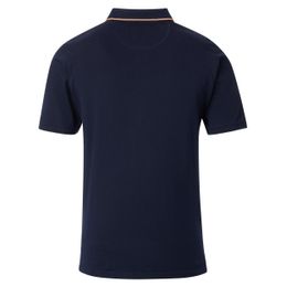 Casamoda Herren Poloshirt "Casamoda Polo-Shirt uni", blau, Gr. L, 95% Baumwolle, 5% Elasthan, Shirts