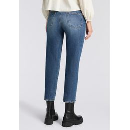 Herrlicher Damen 5-Pocket-Jeans "Breezy Cropped Denim", blau, Gr. 28, Denim/Jeans, Obermaterial: 99% Baumwolle, 1% Elasthan, Jeans, Straight Fit